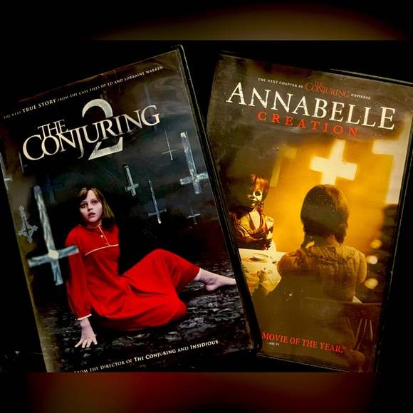 Warner Bros. | Media | 2bundle Conjuring 2 And Annabelle Creation Dvds ...
